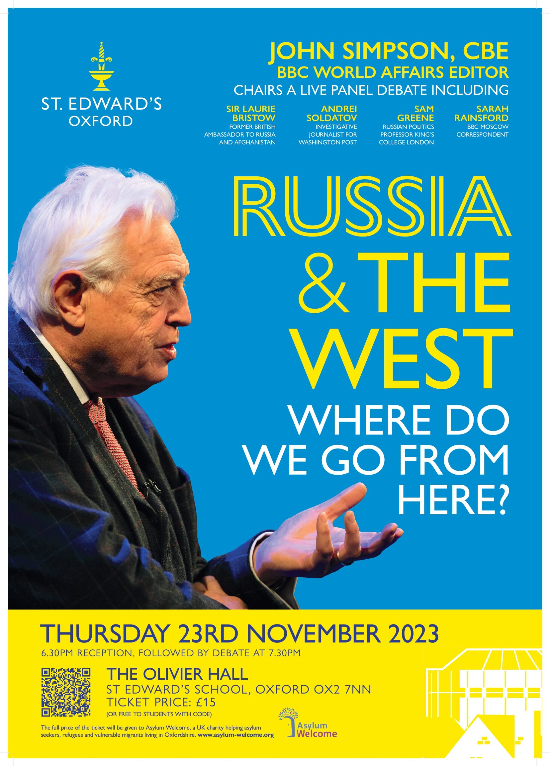 Global meets local as John Simpson comes to Oxford for Russia debate ...