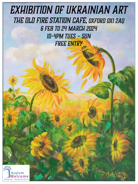 Ukrainian Art Exhibition - Asylum Welcome